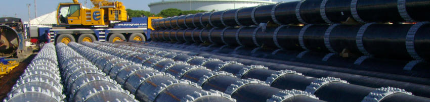 Plastic Casing Spacers 4 pipes - System raci