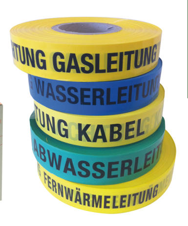 Pipeline Warning Tapes and Detection Tapes 4 pipes
